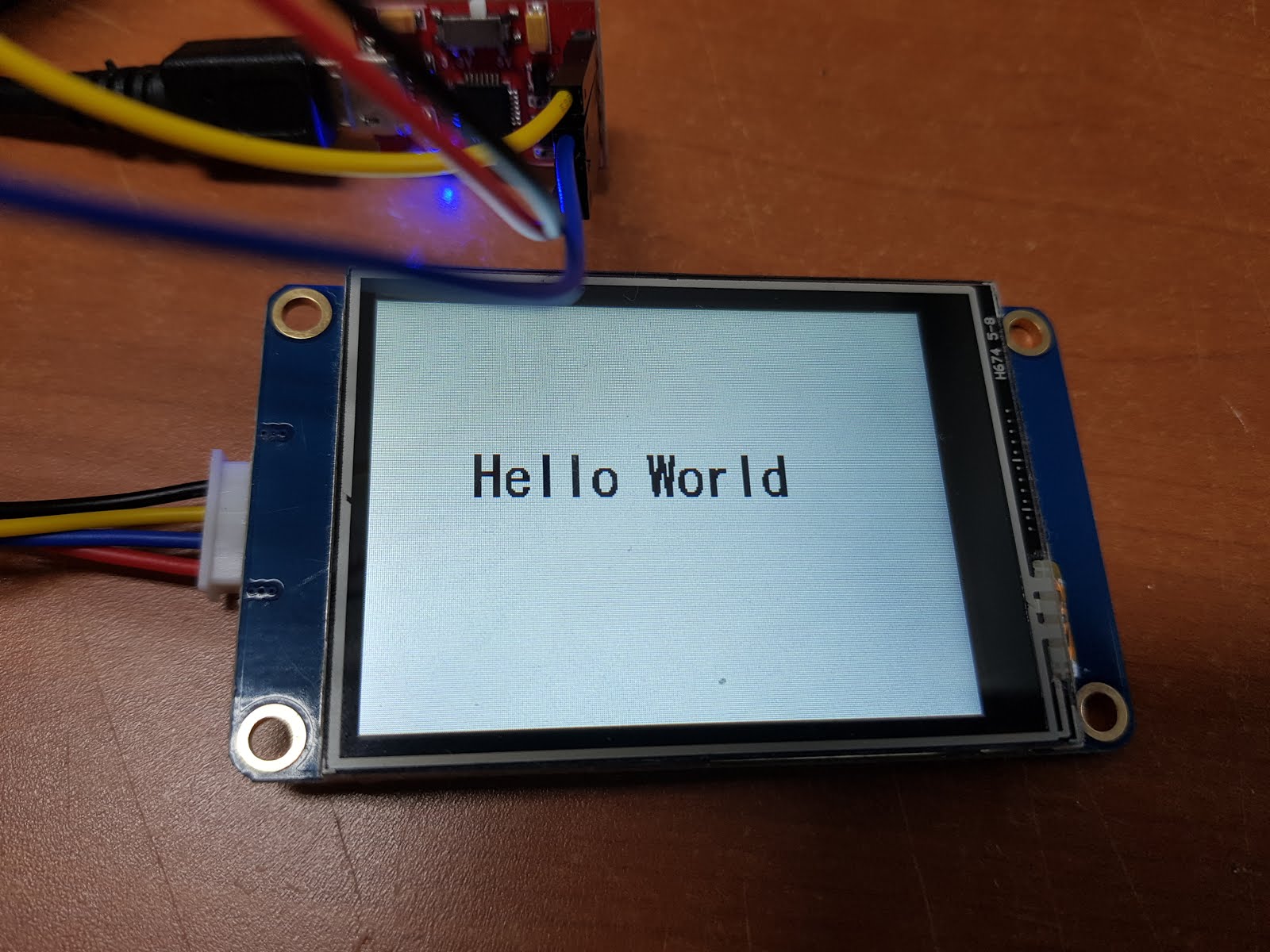 How to use Nextion LCD #1 - Start Nextion LCD