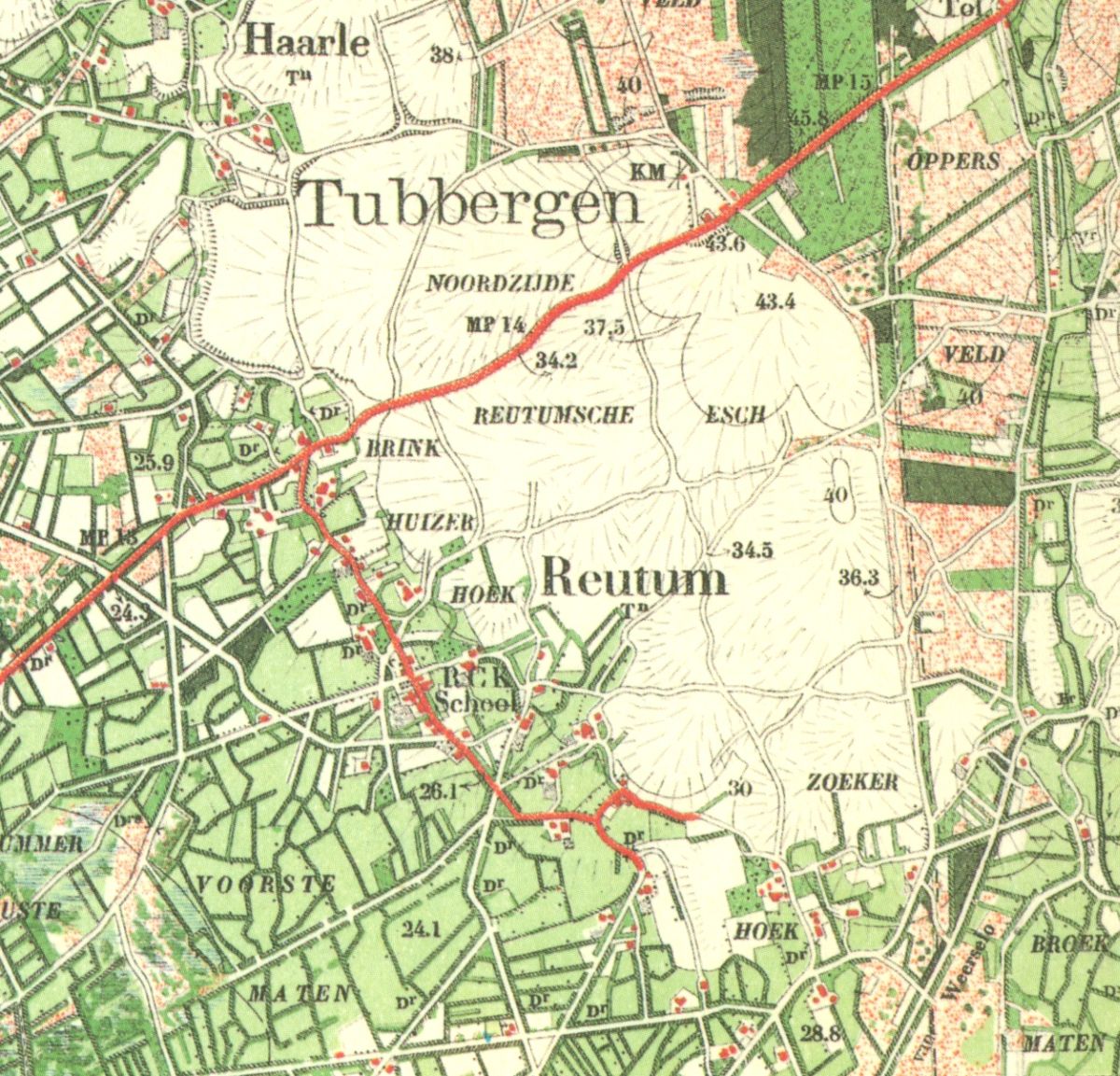 Tubbergen Kaart