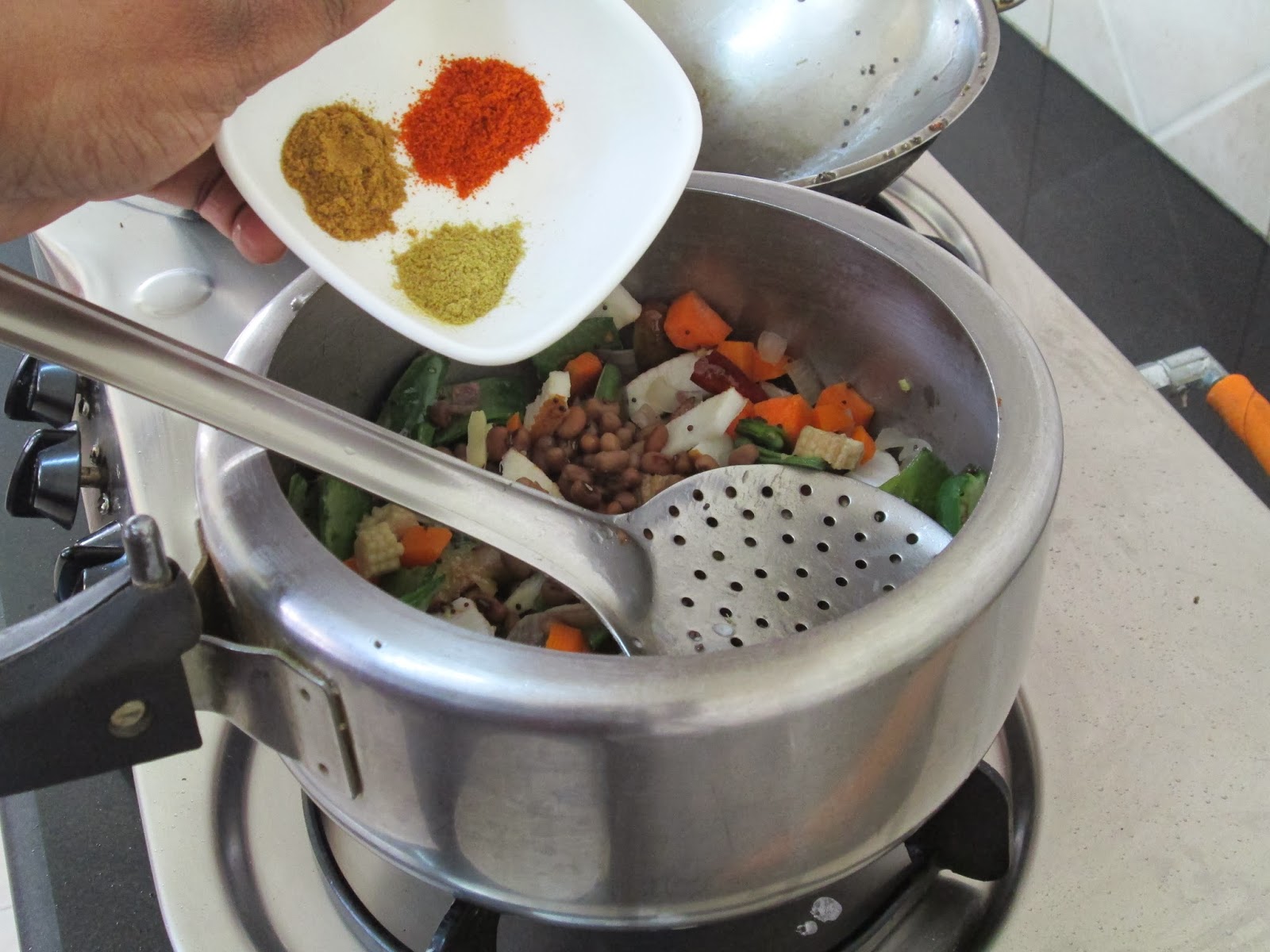 Chettinadu special mandi - vegetable mandi with pictures - Tamil Samayal