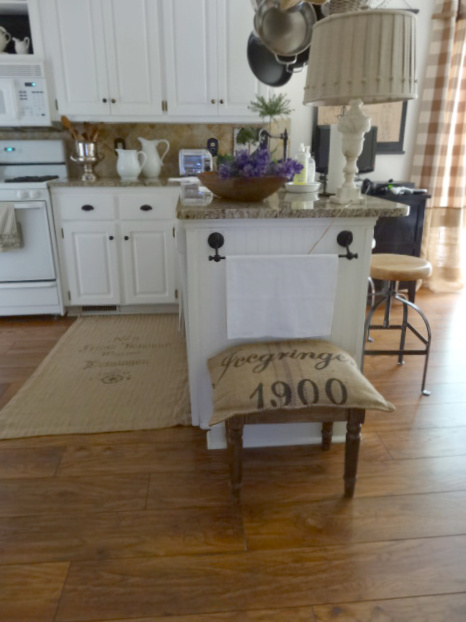 The Essence of Home: Buffalo Check and Burlap
