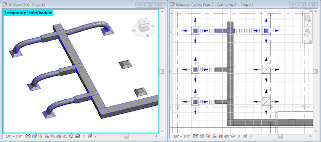 REVIT Rocks !: REVIT HVAC Duct Routing Video Tips