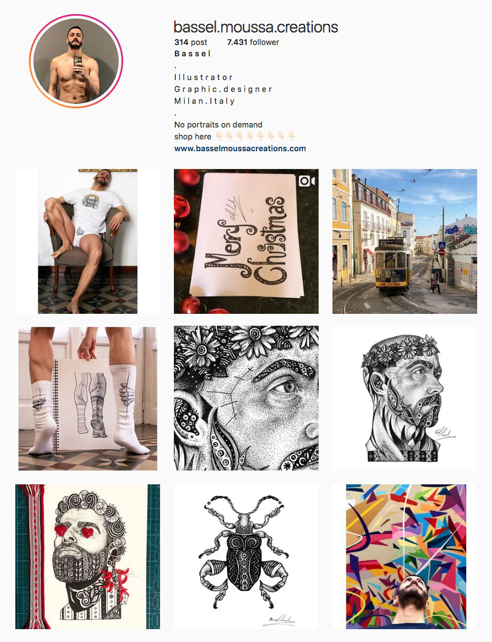 Bassel • bassel.moussa.creations - Arts / Performers / Designers