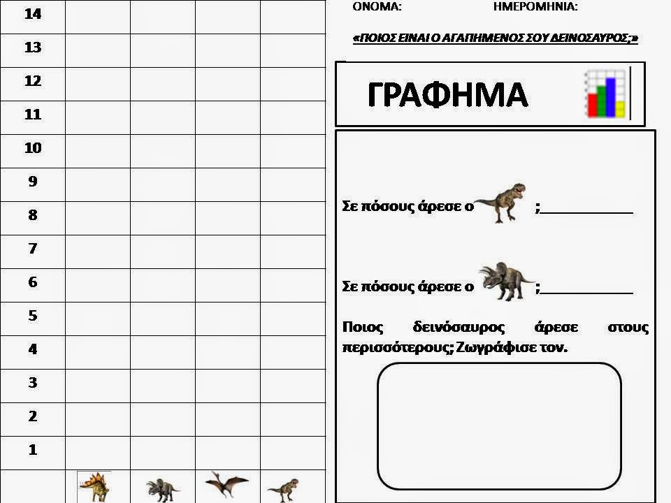 Πυθαγόρειο Νηπιαγωγείο: ΔΕΙΝΟΣΑΥΡΟΙ