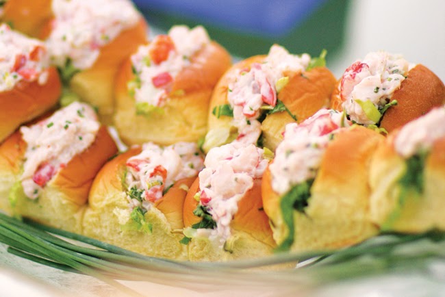First Came Fashion: Mini Lobster Rolls.