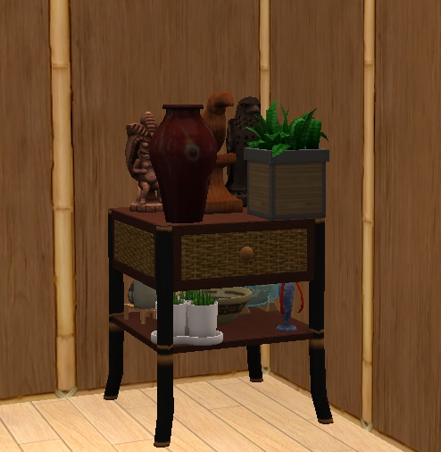 TheNinthWaveSims: The Sims 2 - TS3 Island Paradise End Table for TS2