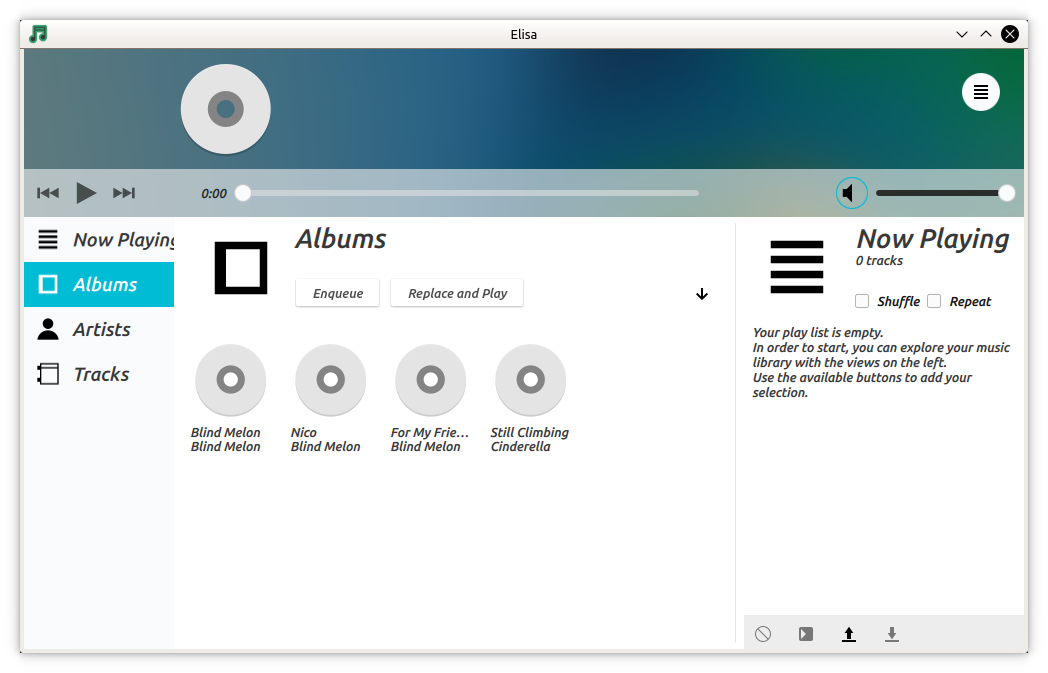 K * Digest!: Plasma 5 Gets It's First Proper Music Player With The ...