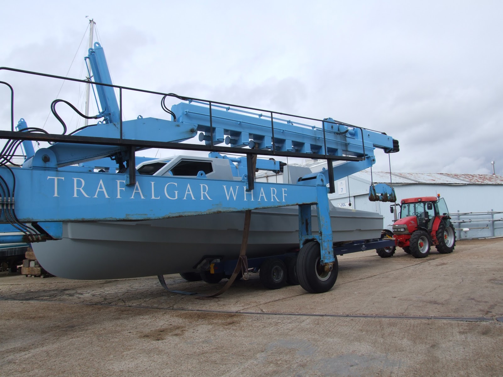 Autonomous Surface Vehicles (ASV) latest Vehicle arrives at Trafalgar Wharf