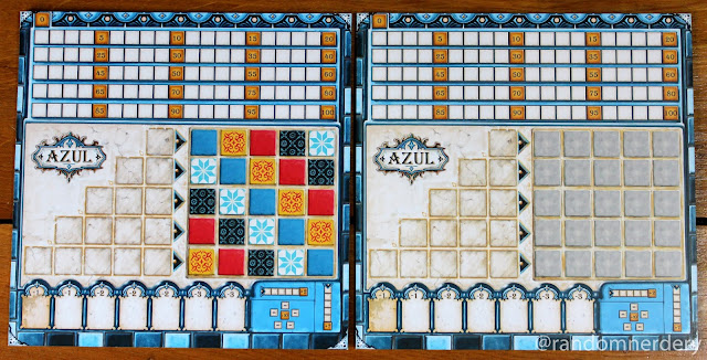 Random Nerdery: Review: Azul board game