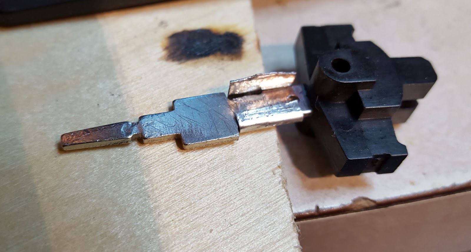 KA7OEI's blog: Repairing the power switch on the Kenwood KA-8011 (a.k.a ...