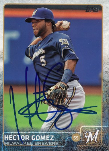 Daily Autograph: Hector Gomez