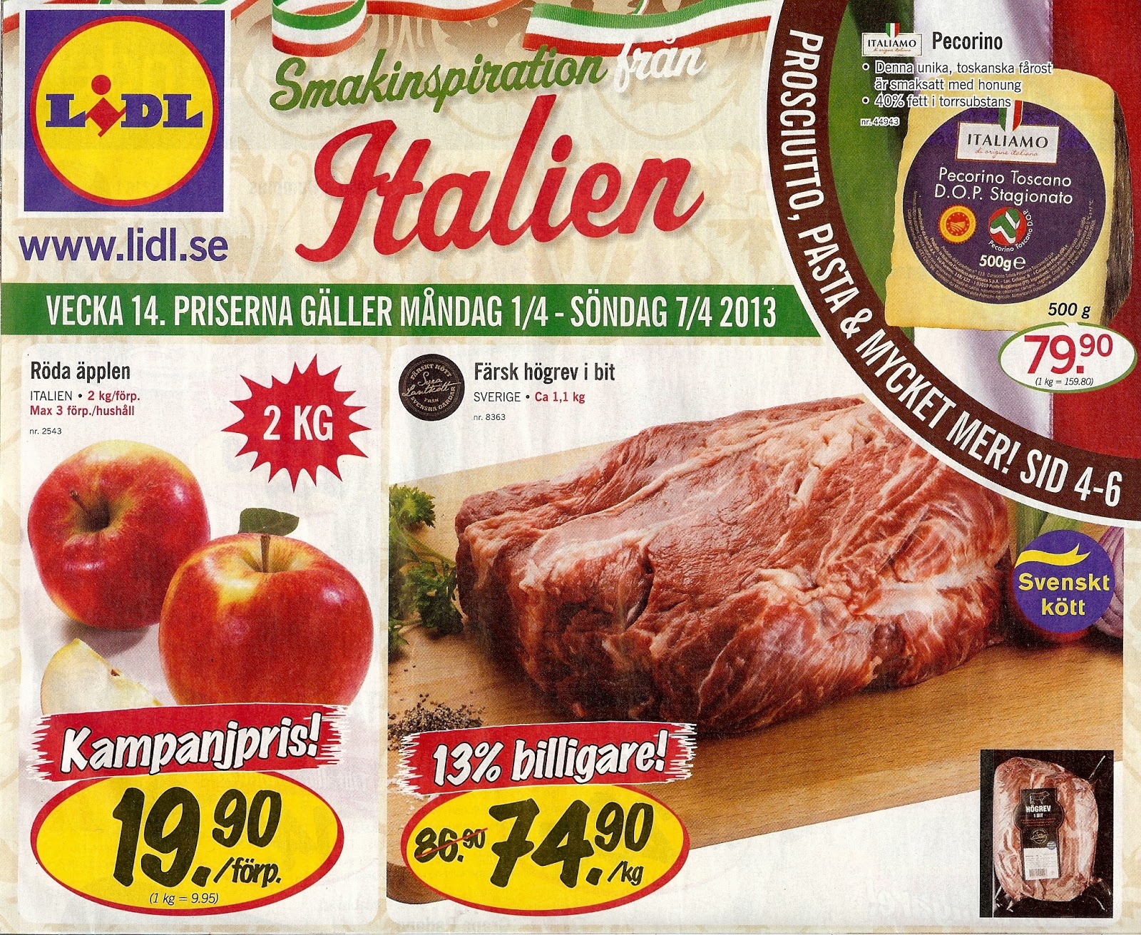 2000-talet i bild: Mat köpt i Lidl 2013 del 1