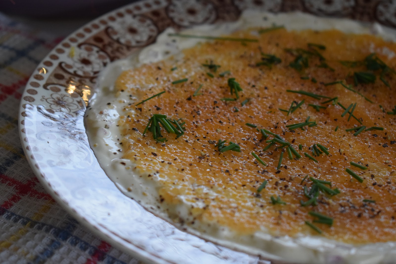 Smaskelismaskens: Romröra med philadelphiaost och rödlök