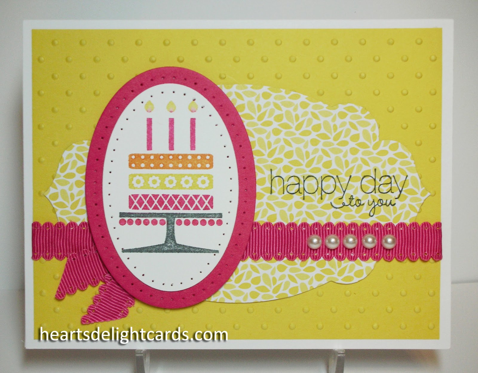 Heart's Delight Cards: Easy Birthday Card
