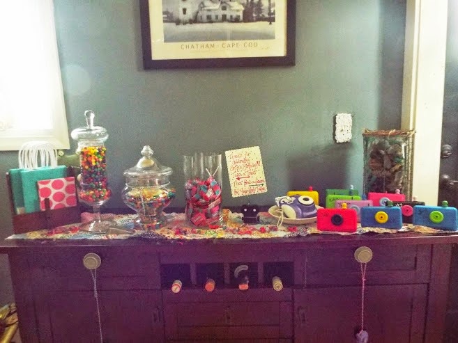 Barnwood and Bangles: 13th Birthday Party - Camera Theme