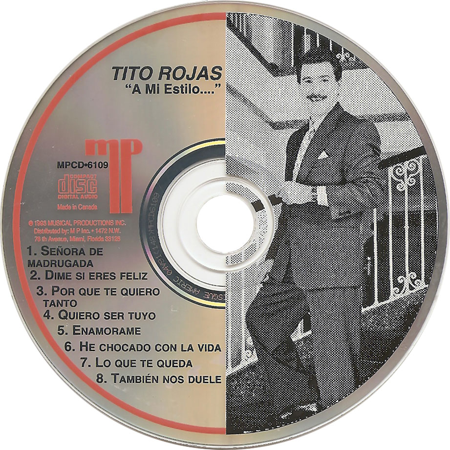 SALSA VIDA: 1994 Tito Rojas - A Mi Estilo