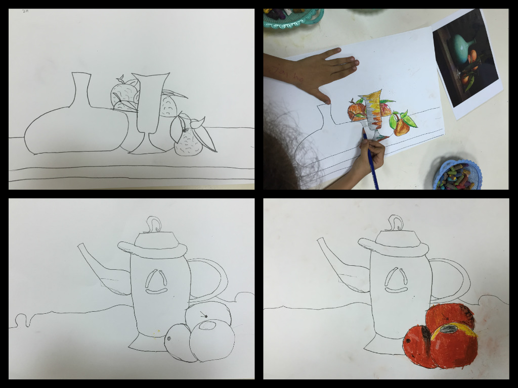 The Art Kingdom: Still Life inspired by Paul Cezanne