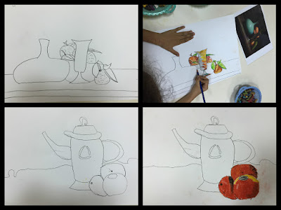 The Art Kingdom: Still Life inspired by Paul Cezanne