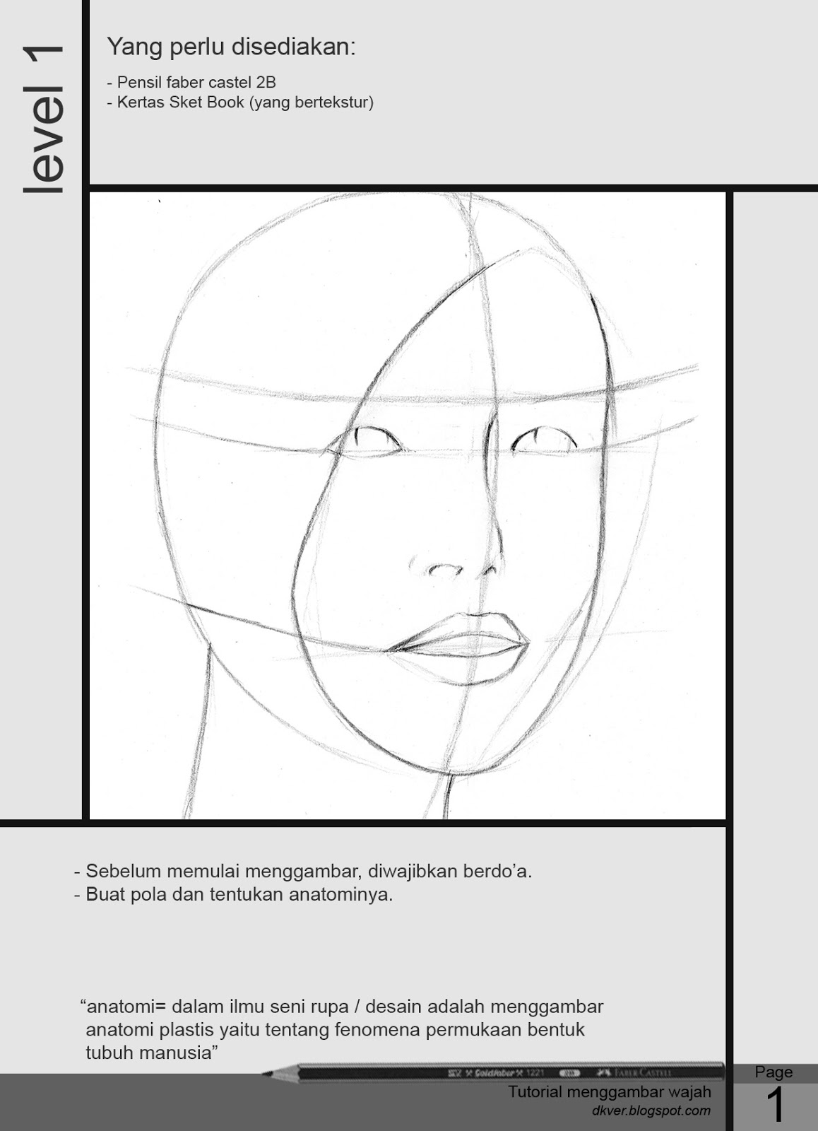 Pencari bukan Pencuri by UNM: Tutorial "menggambar wajah"