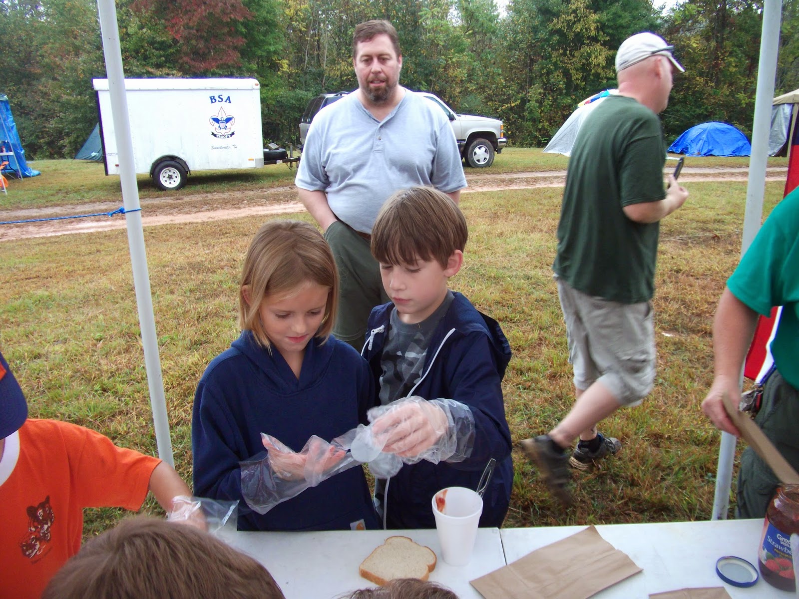 My Creative Family Fun: Fall Family Camp-out at Buck Toms Boy Scout Camp