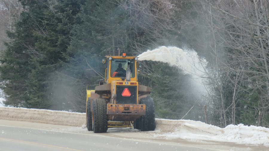 The Agatelady: Adventures and Events: Giant Snow Blower