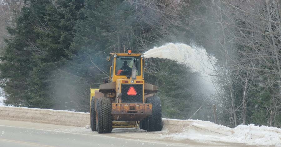 The Agatelady: Adventures and Events: Giant Snow Blower