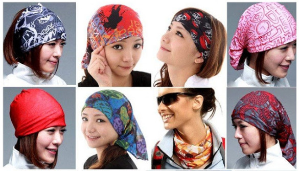 Buff Baff Bandana Slayer Syal Masker anti debu motor bikers touring