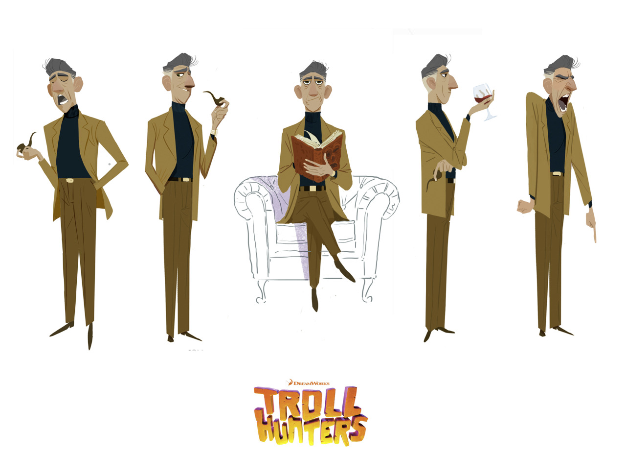 Flooby Nooby: Troll Hunters - Character Design