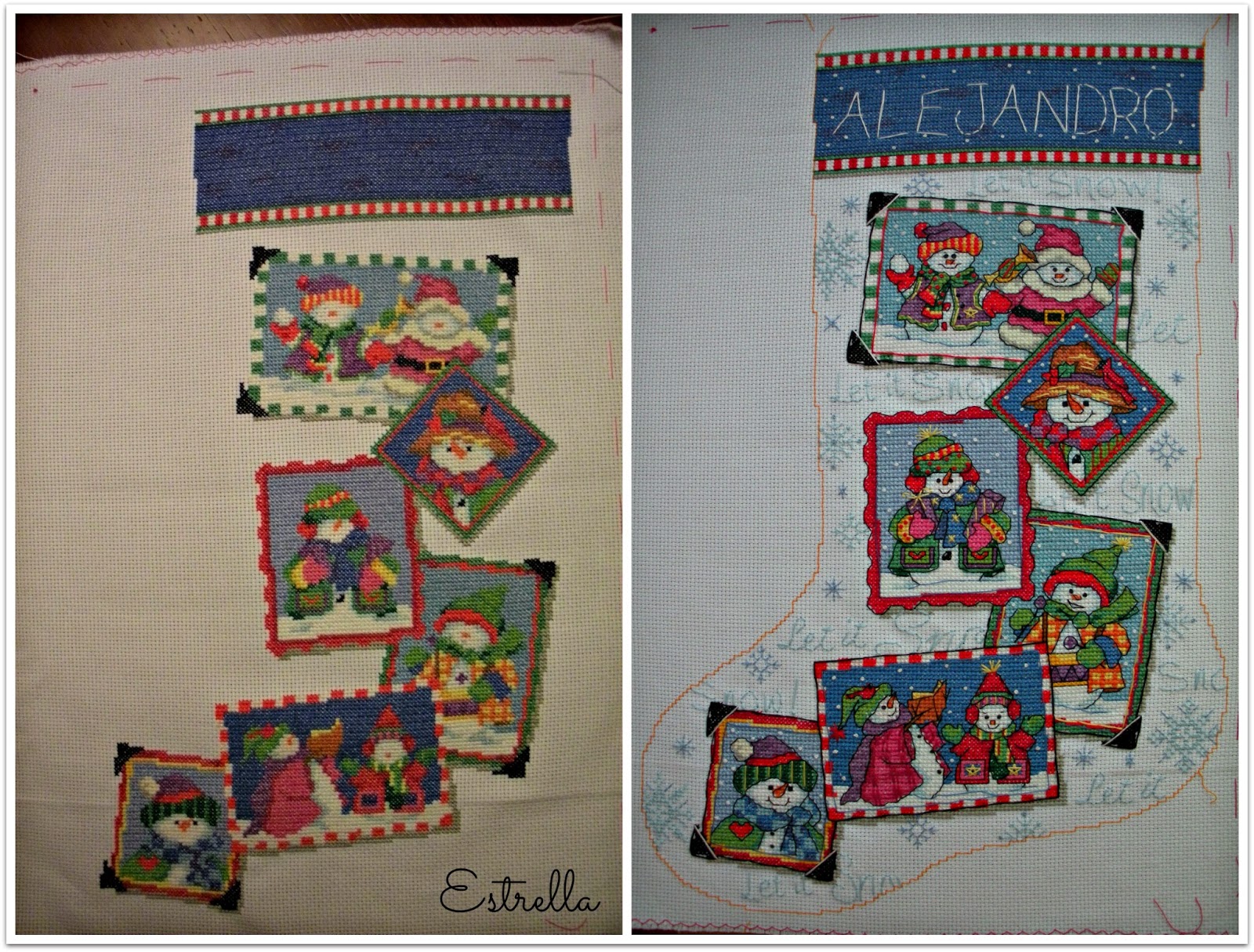 Calcetín para Alejandro