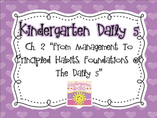 kindergarten cafeteria: The Daily Five book study