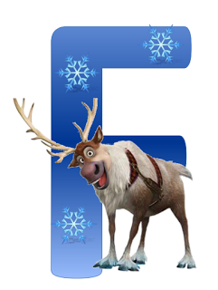 Alfabeto de Frozen con Todos los Personajes. - Oh my Alfabetos!