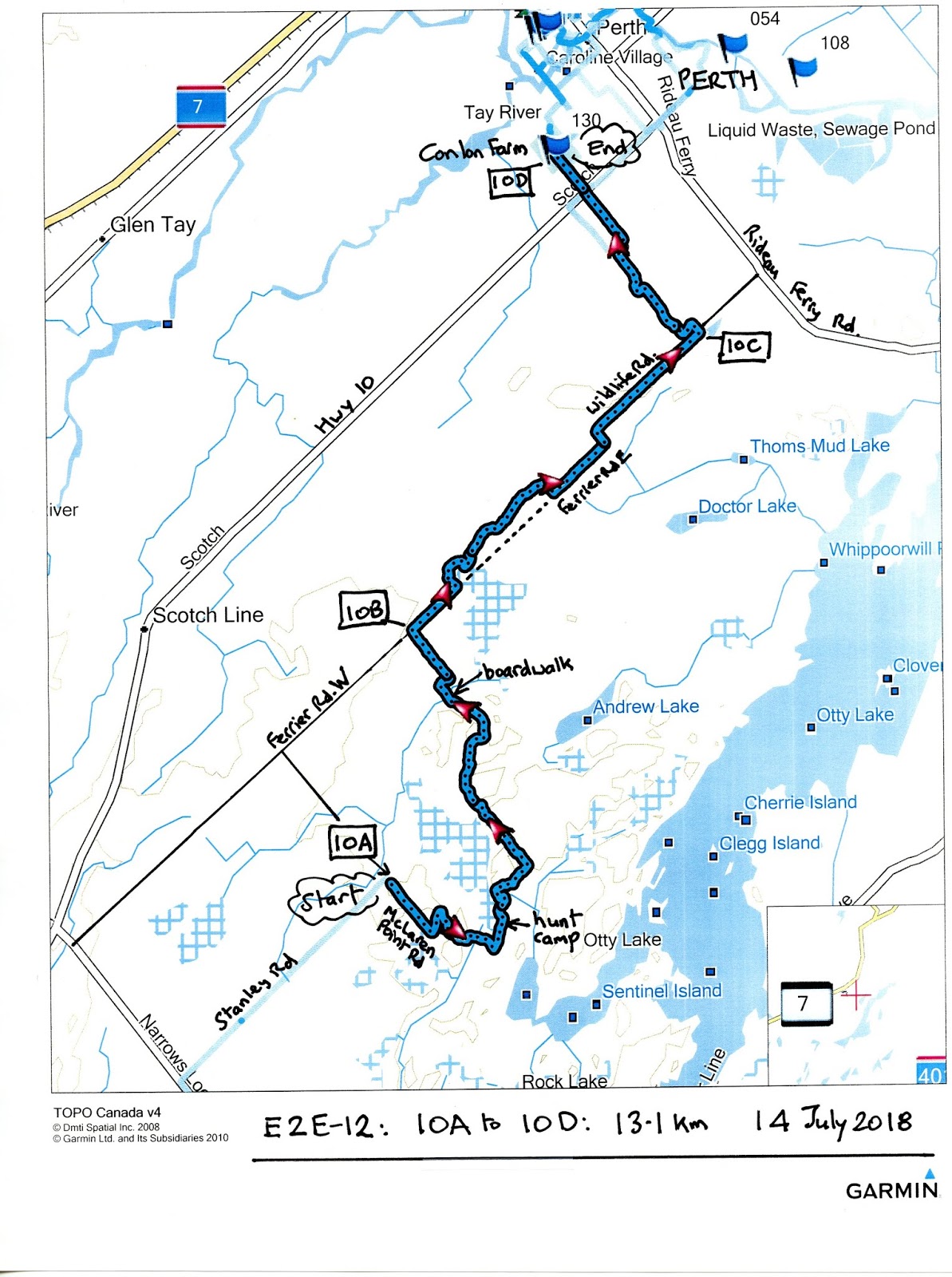 The Passionate Hiker: The Rideau Trail 2018 End-to-End Hikes: 12 ...