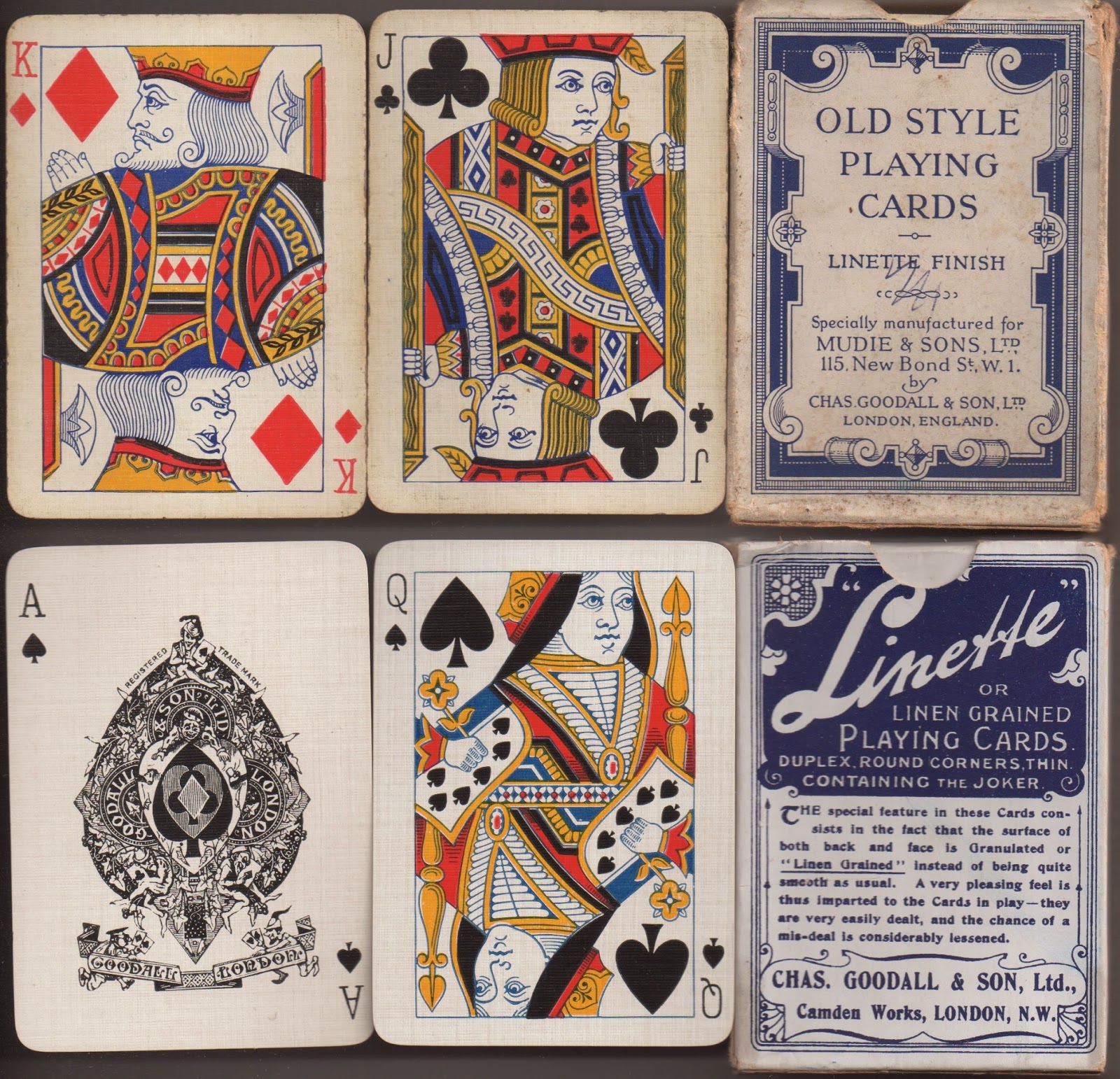 Playing cards and their history: 12: GOODALL [ADDED TO 22.4.15]