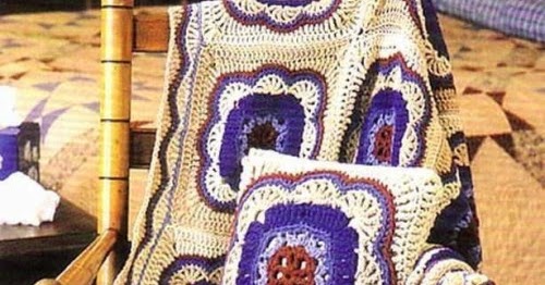 Beautiful Skills - Crochet Knitting Quilting : Moroccan Tile Afghan ...