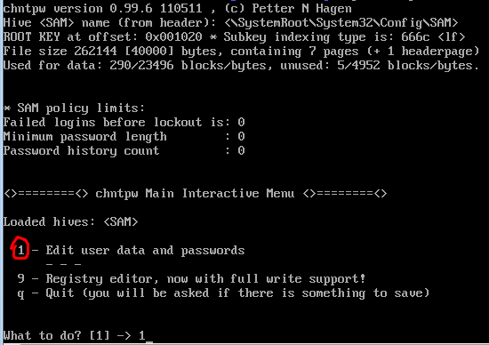 .: Пароли учётных записей Windows