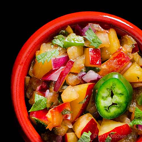 Kitchen Riffs: Plum Salsa