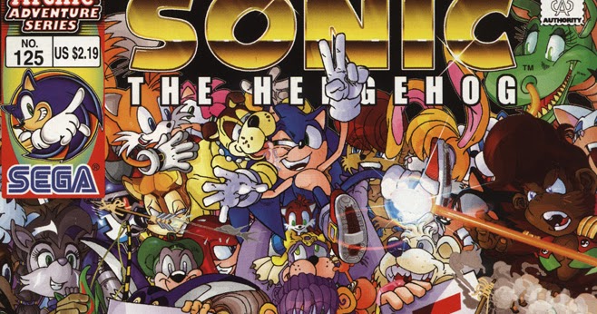 Hedgehogs Can't Swim: Sonic the Hedgehog: Issue 125