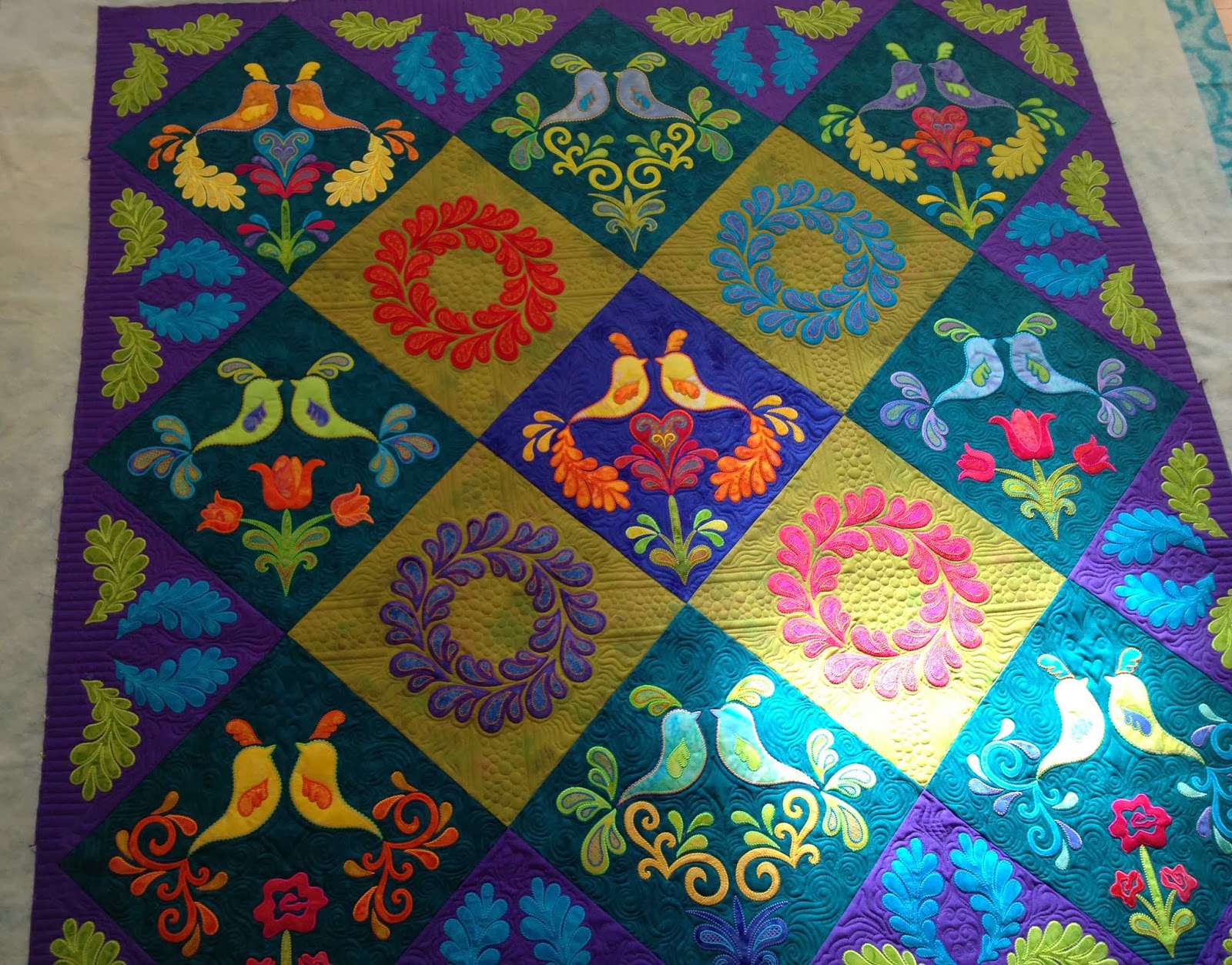 Sewing & Quilt Gallery: Applique Quilts