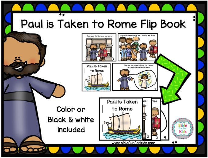Bible Fun For Kids: 14. Paul in Rome