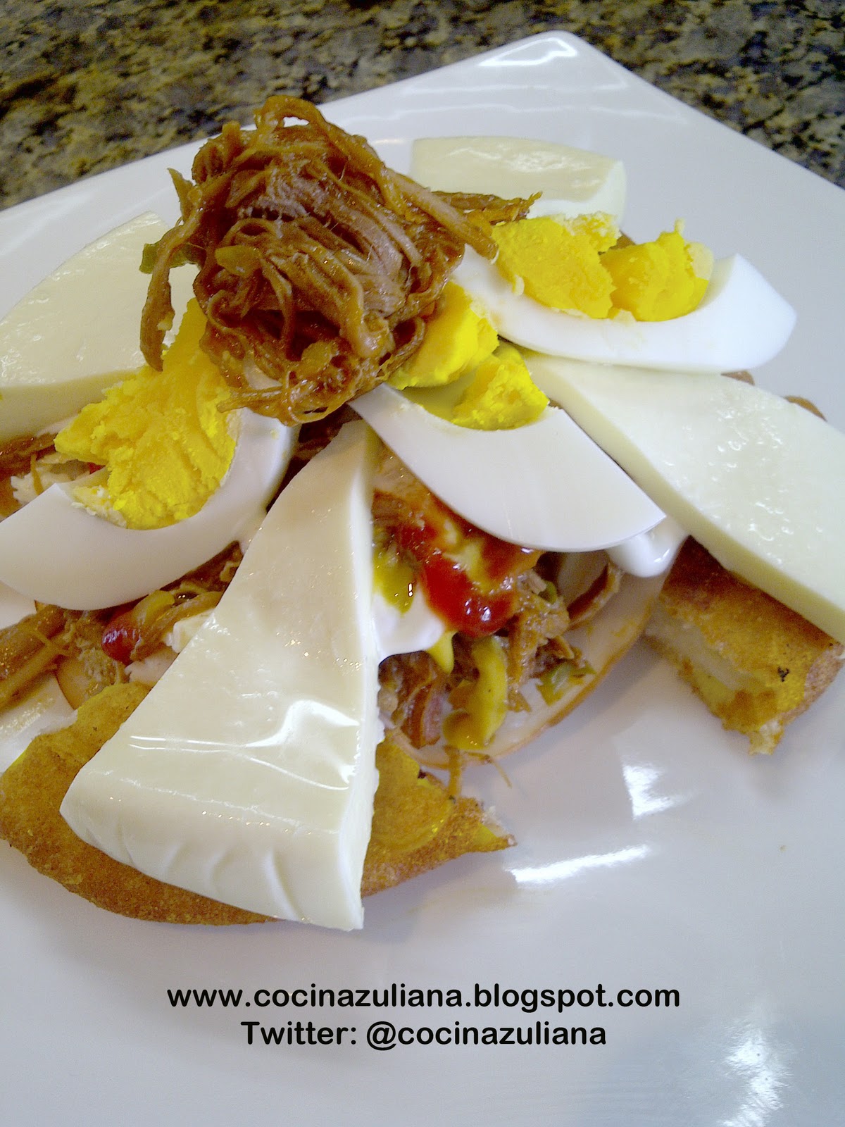 Arepa Cabimera ~ Cocina Zuliana