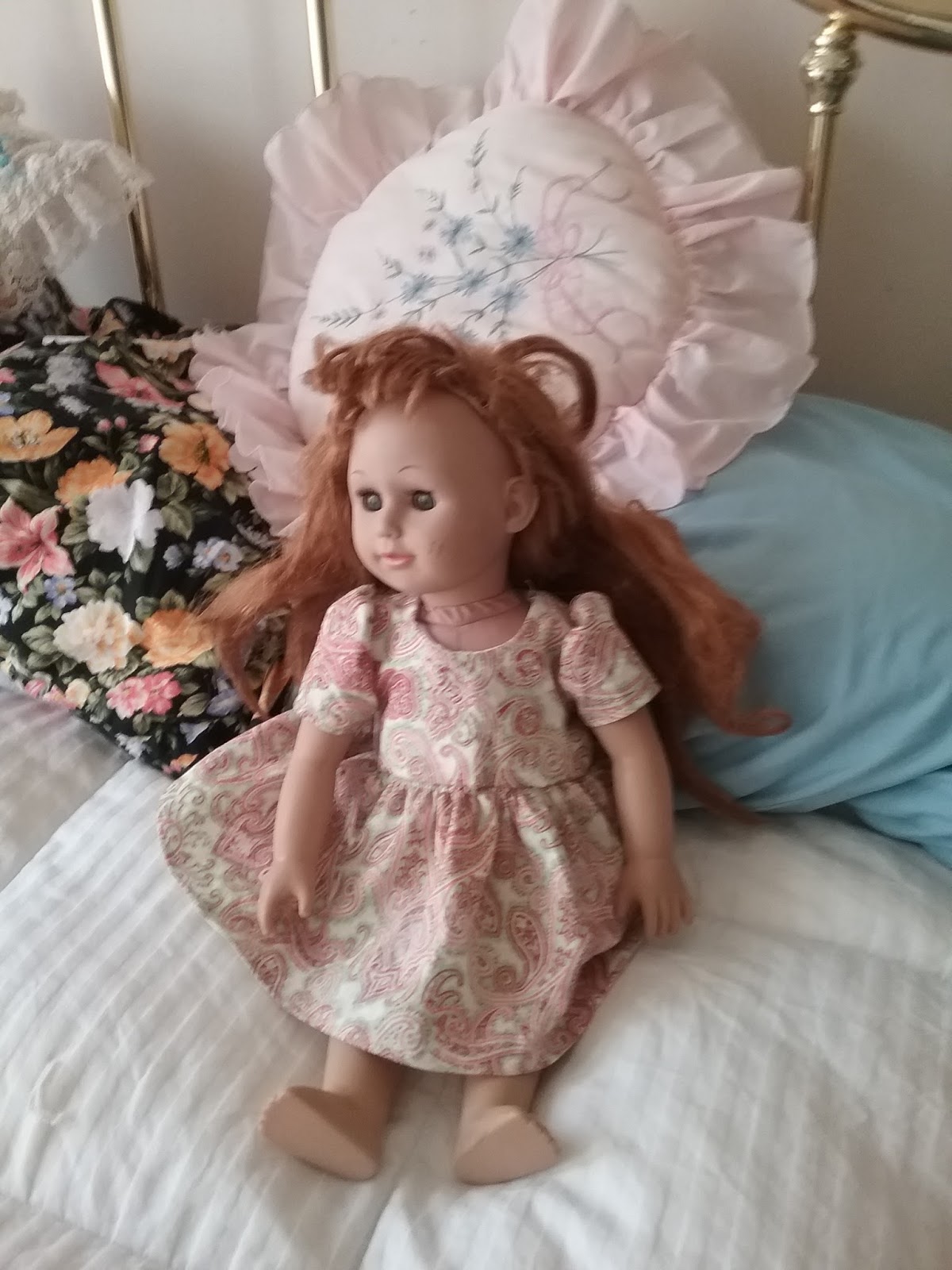 Kathy's Kwilts and More: Oh Sew Kat doll clothes blog tour Sugar and Spice