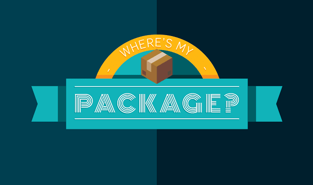 Where's My Package? #Infographic - Visualistan