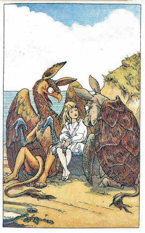 Alice's Illustrated Adventures In Wonderland: Chapter 10 ~ The Lobster ...