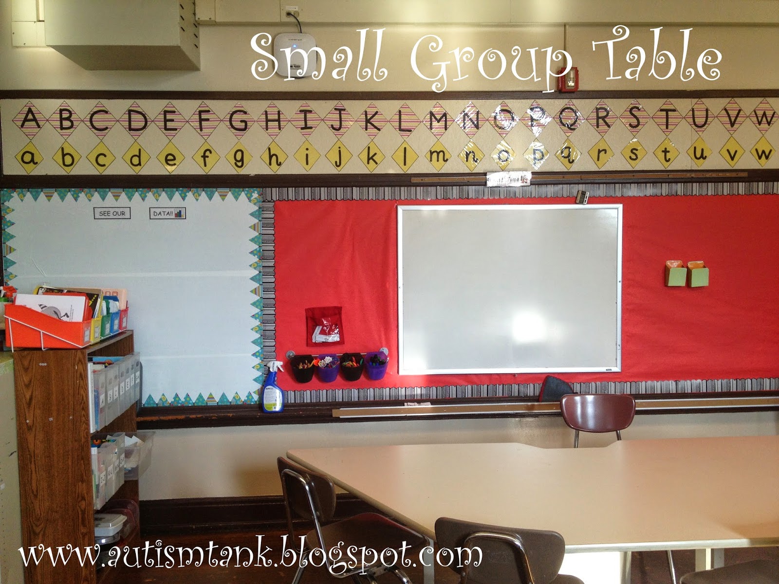 Autism Tank: Classroom Stations and Schedule