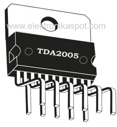 20W BTL Amplifier Dengan TDA2005 | Elektronika Spot