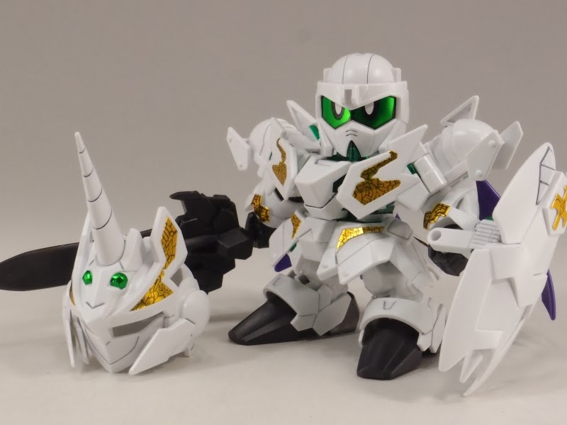 GUNDAM GUY: SD BB LEGEND Knight Unicorn Gundam - Review by Kenbill