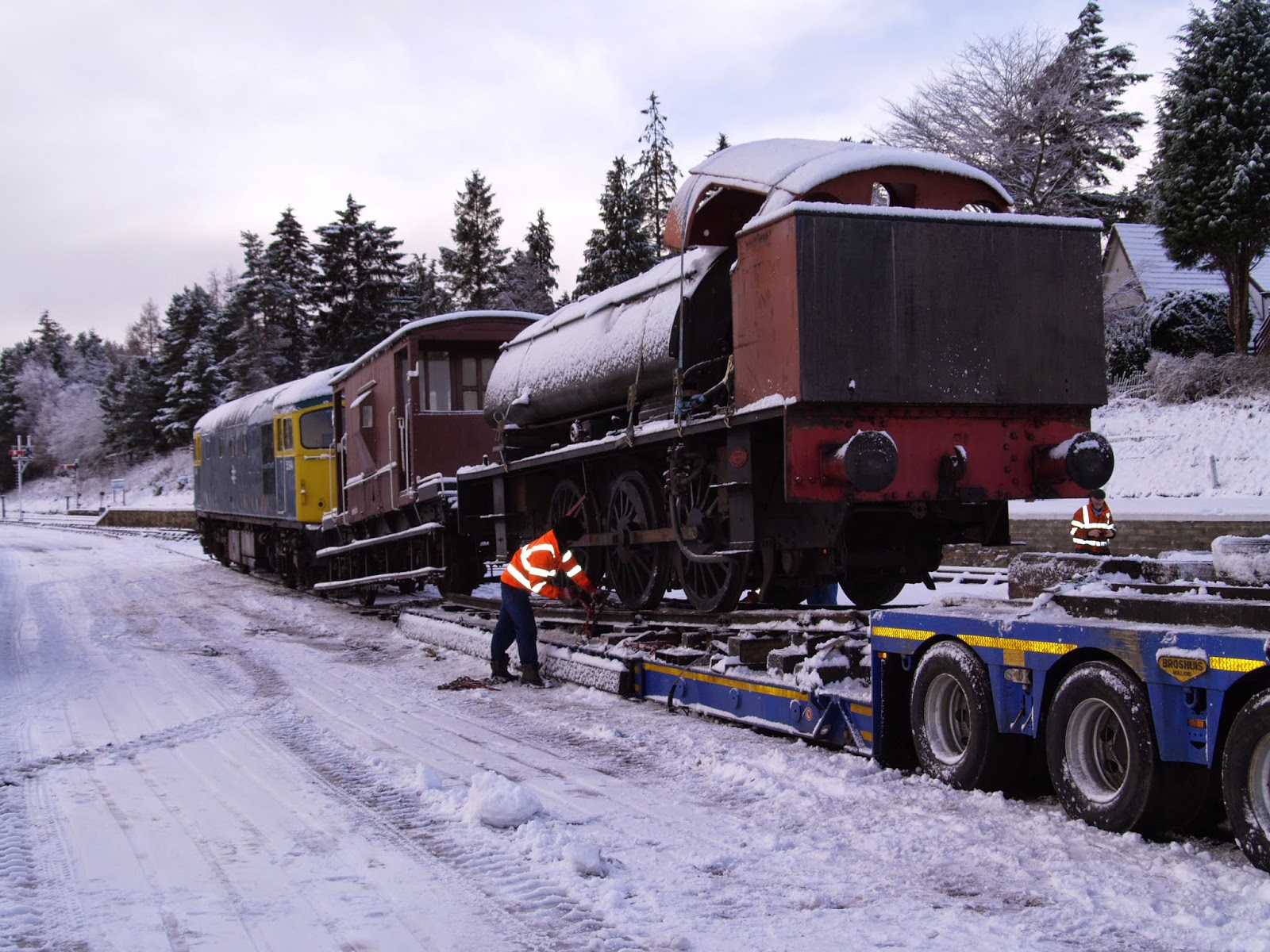 On Track at the Strathspey Railway: January 2015