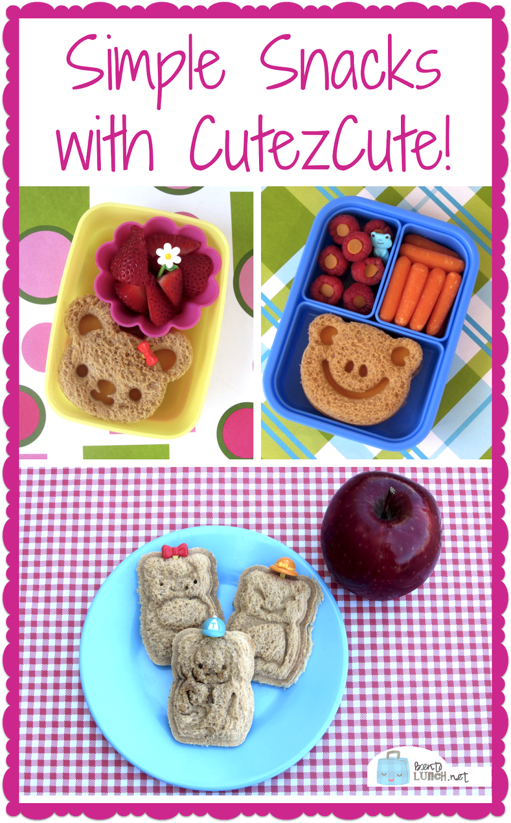 Simple Snacks with CutezCute Cutters