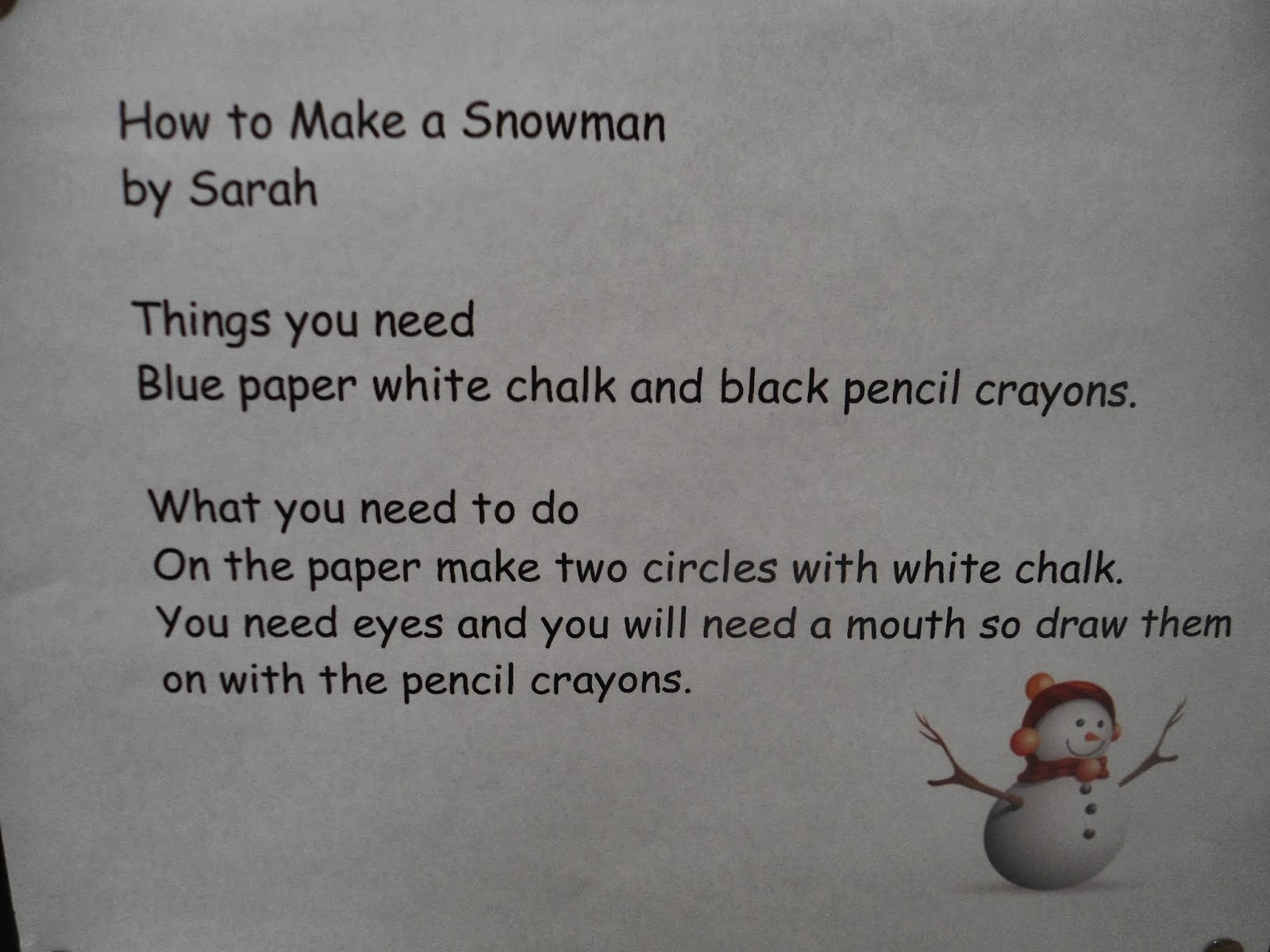 The Passionate Educator: a blog by Mrs. Obach: Procedural Writing