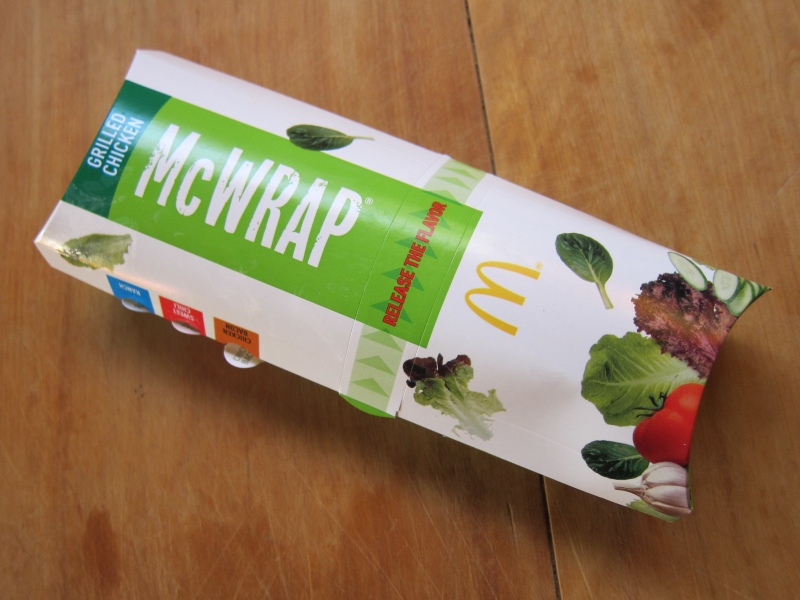 Review: McDonald's - Chicken & Bacon McWrap