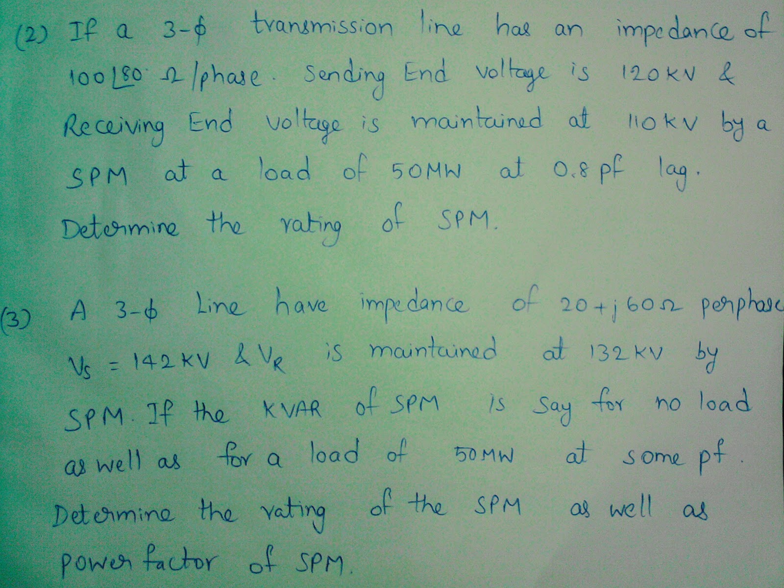 Anu Eee Assignment Questions